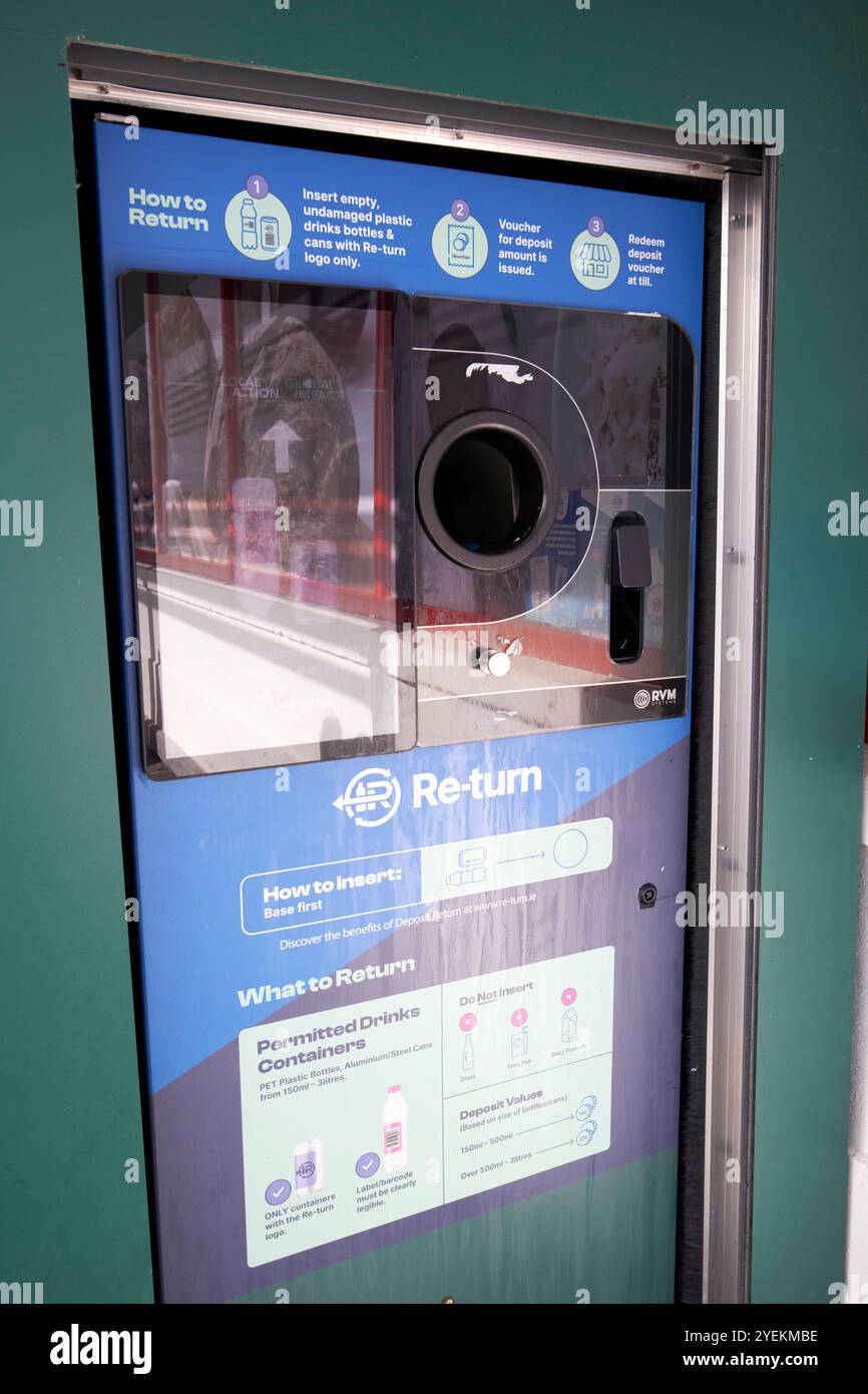 re-turn plastic bottle deposit recycling machine achill island, county ...