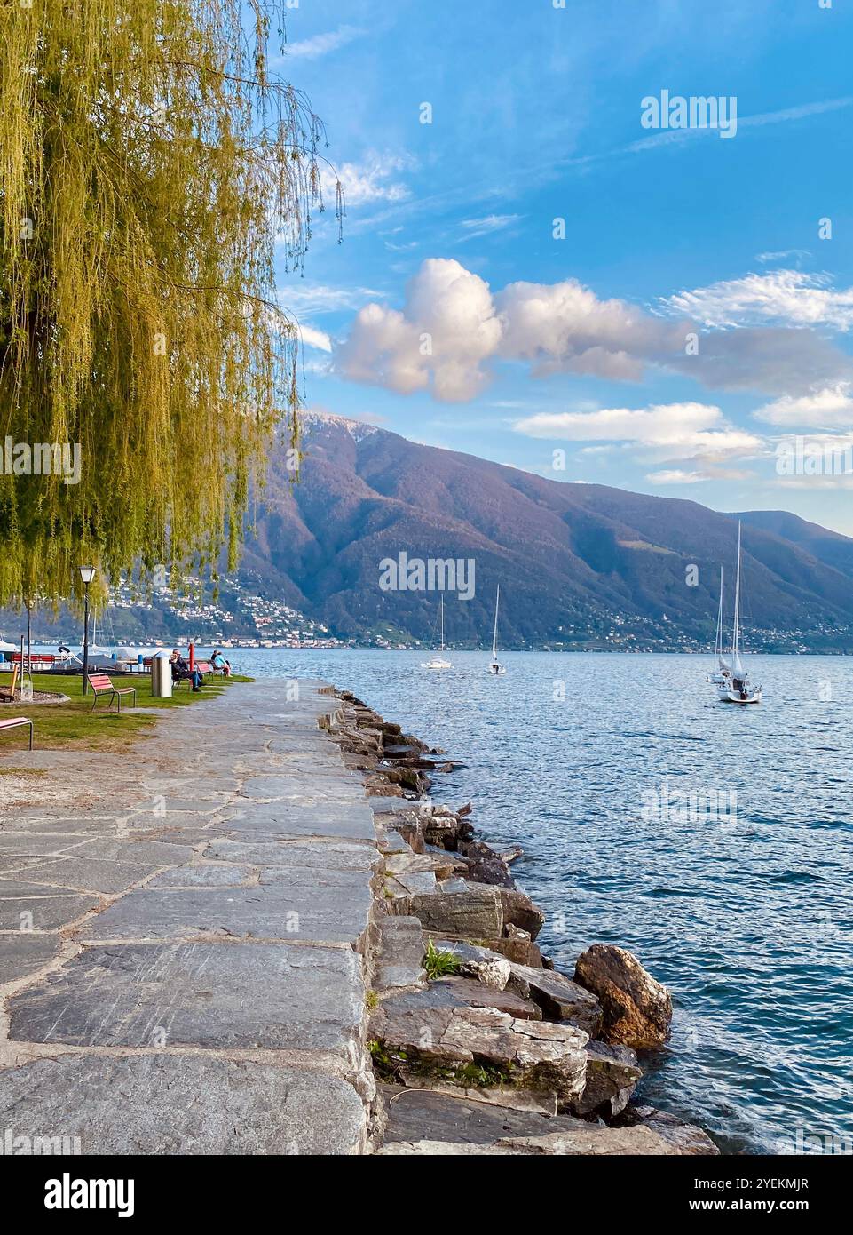 Lago maggiore alps mountains hi-res stock photography and images - Alamy
