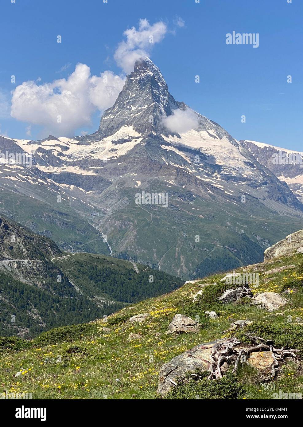 Five Lakes hike in Zermatt, Switzerland Stock Photo - Alamy