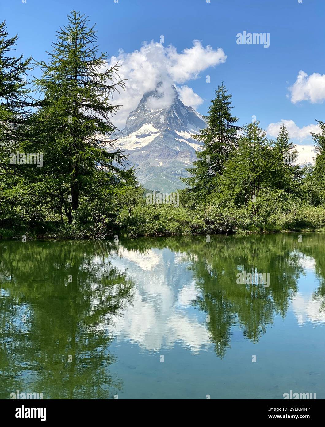 Five Lakes hike in Zermatt, Switzerland Stock Photo - Alamy