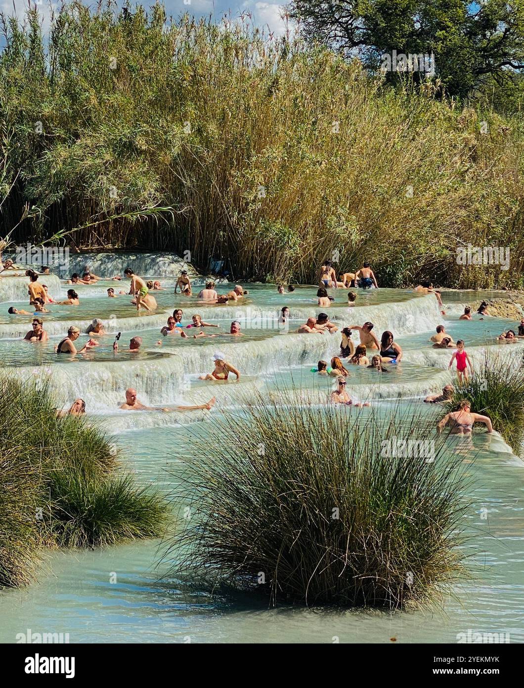 Italy hot springs hi-res stock photography and images - Alamy