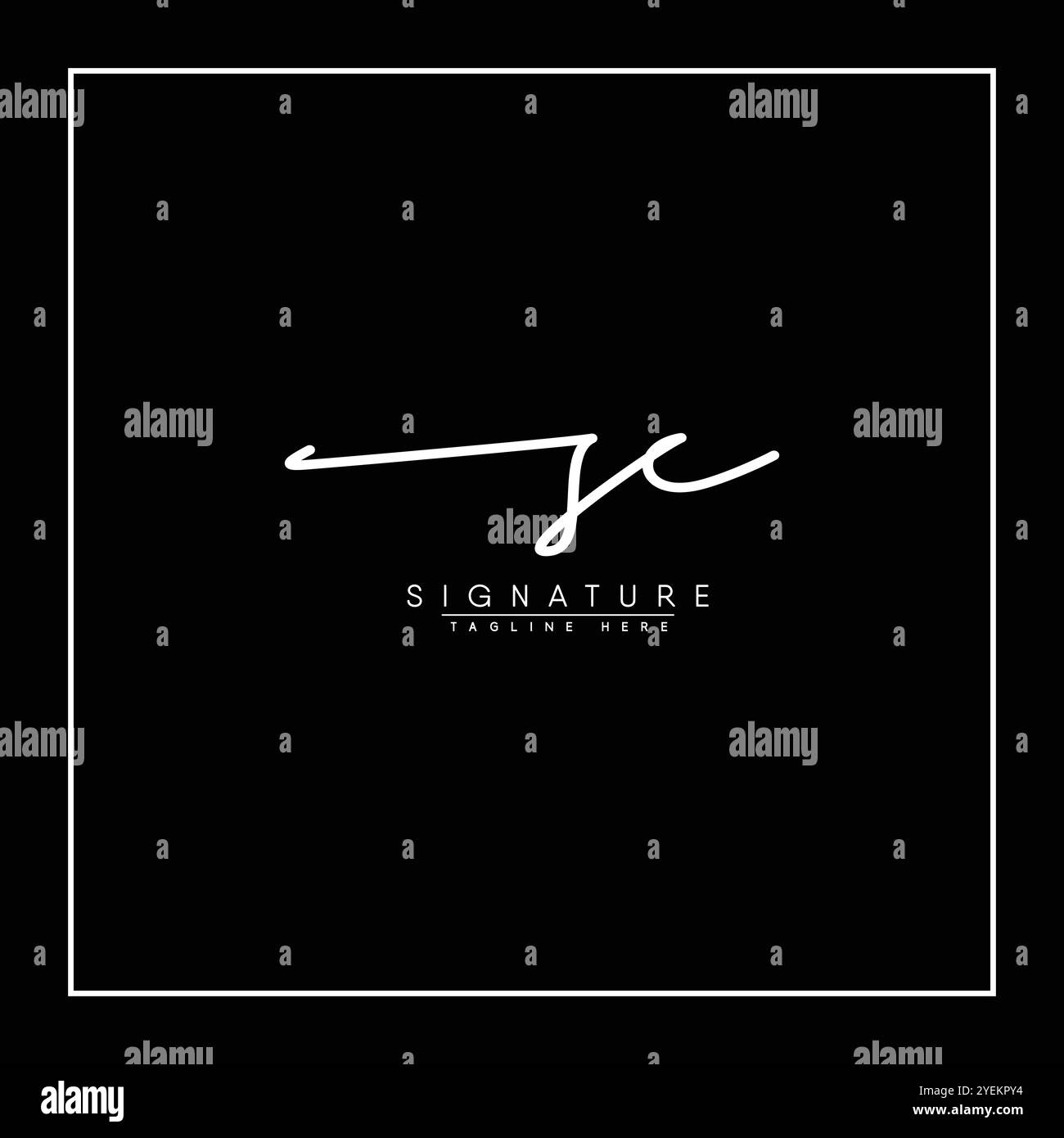 SC Handwritten Signature logo - Vector Logo Template for Beauty ...