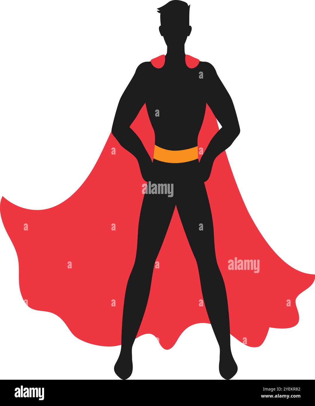 Superman flying logo hi-res stock photography and images - Alamy