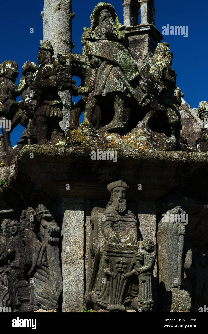 Detail from Road to Golgotha, sculpted late 1500s on south face of ...