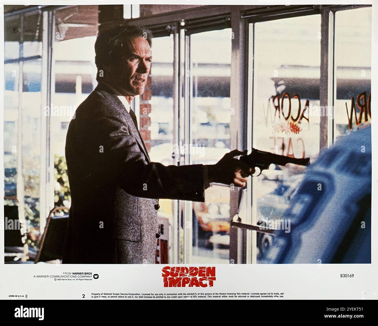 CLINT EASTWOOD as Harry Callahan in SUDDEN IMPACT 1983 director ...
