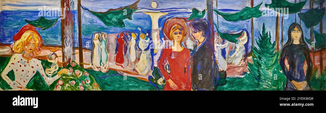 Danza sulla spiaggia - Fregio di Linde ( Dance on the beach - The Linde ...