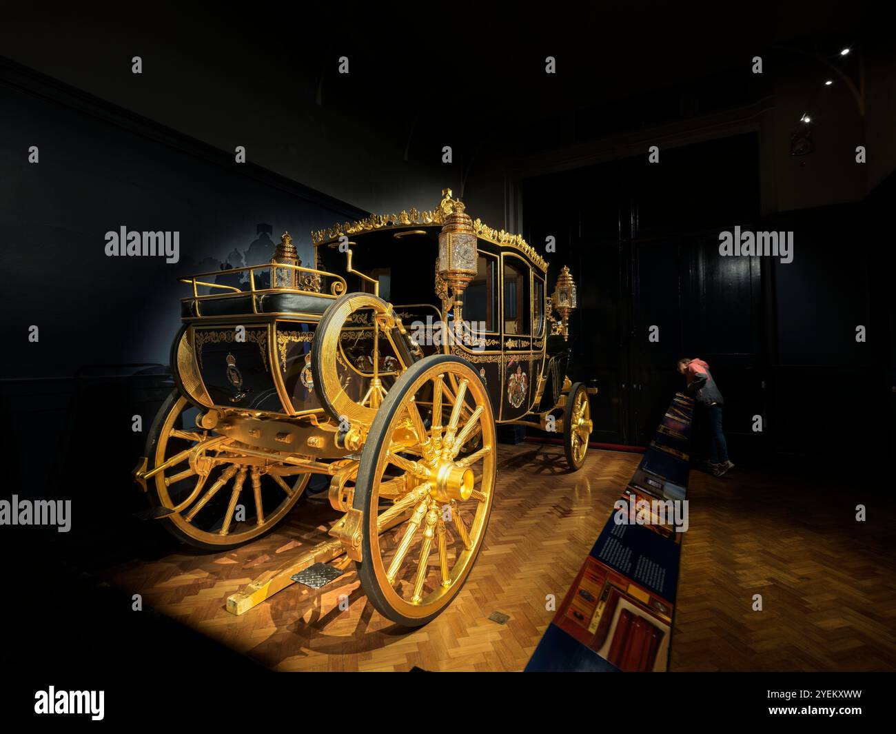 State coach, built for built for Queen Elizabeth II and her diamond ...