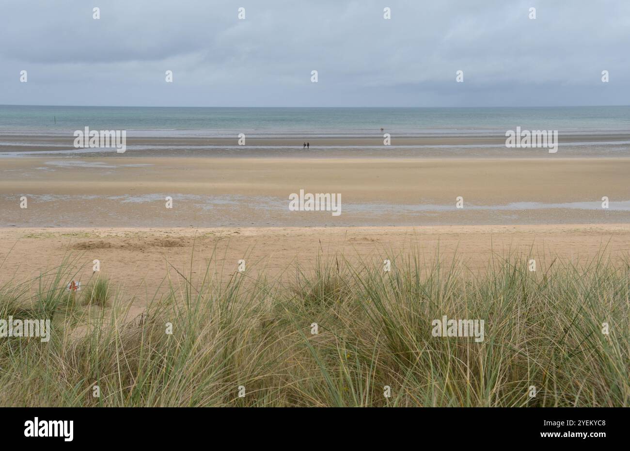 Normandy beaches are known for Operation Overlord and D-Day. Muted ...