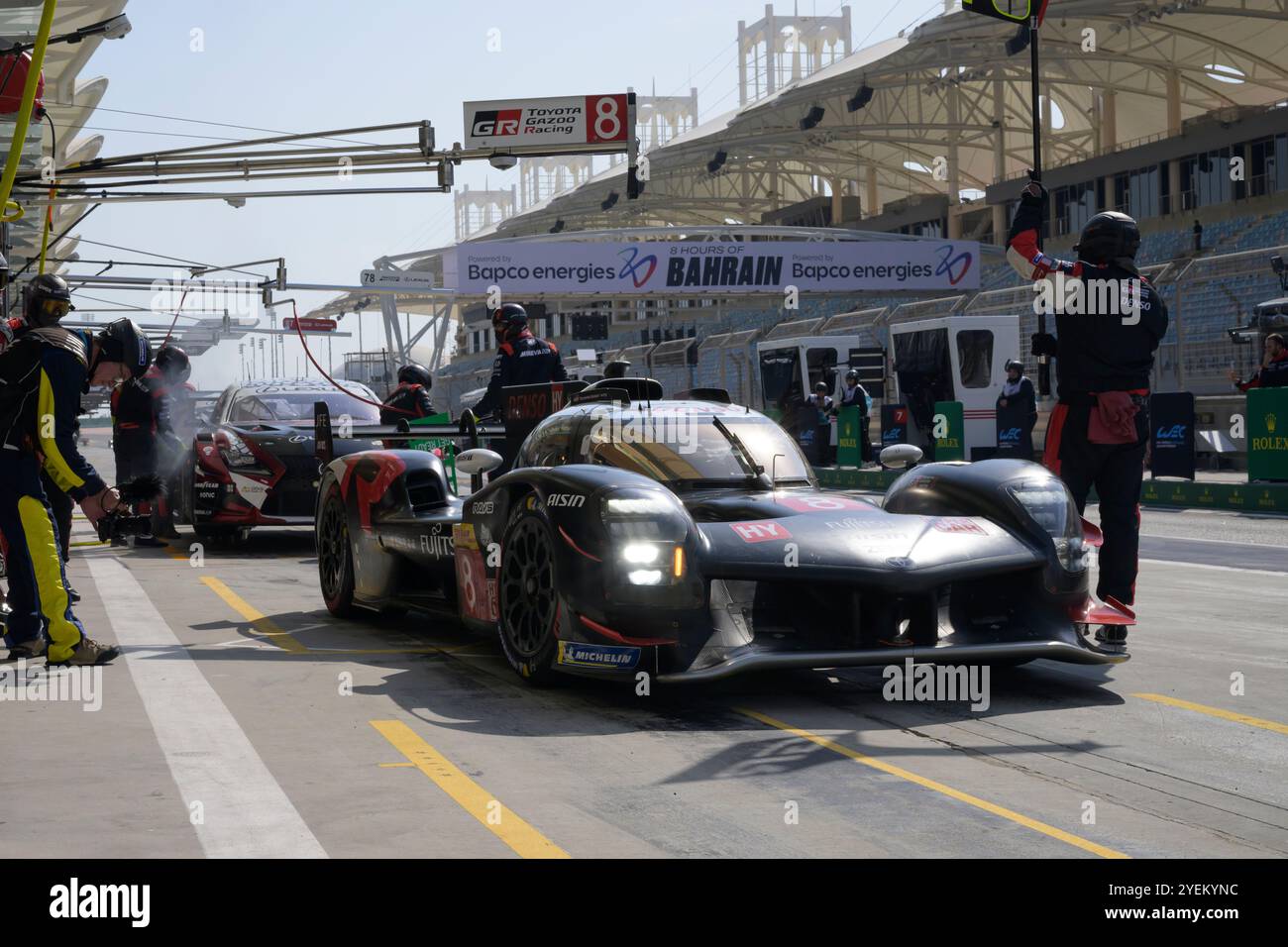 Sakhir, Bahrain. 31st Oct 2024. Toyota Gazoo Racing No.8 Hypercar ...