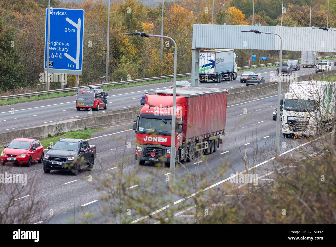 M60 junction 25 hi-res stock photography and images - Alamy