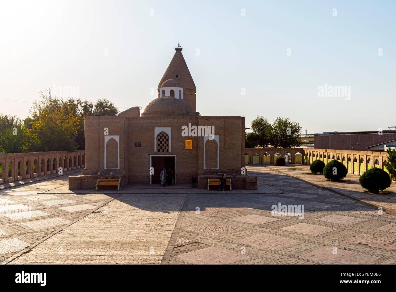 Chashma-Ayub Mausoleum is located near the Samani Mausoleum, in Bukhara ...