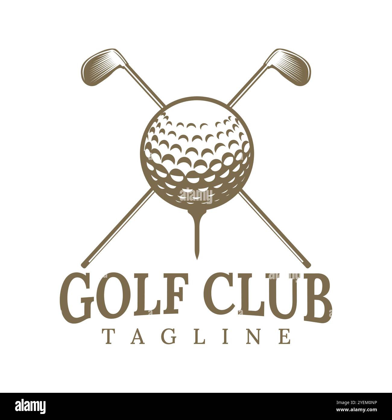 Professional Golf Ball logo template design, Golf championship, Badge ...
