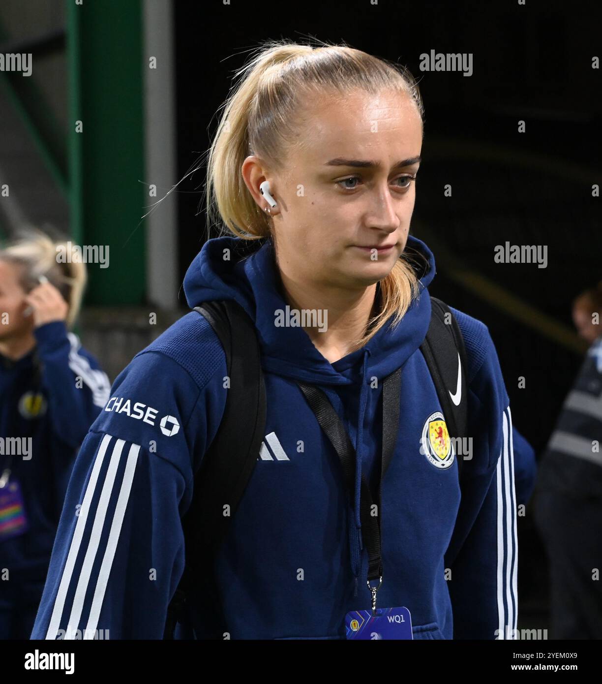 Scotland team arrivals lauren davidson hi-res stock photography and ...