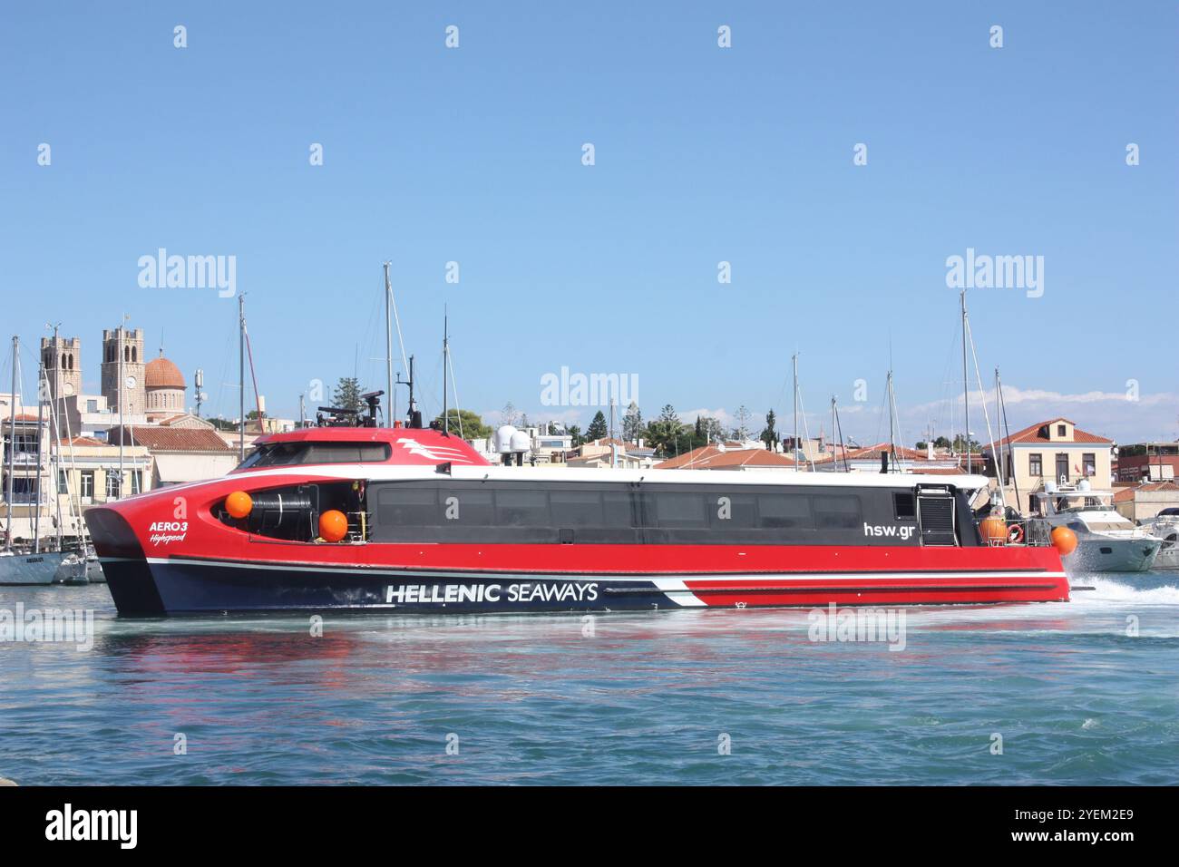 Aegina hydrofoil hi-res stock photography and images - Alamy