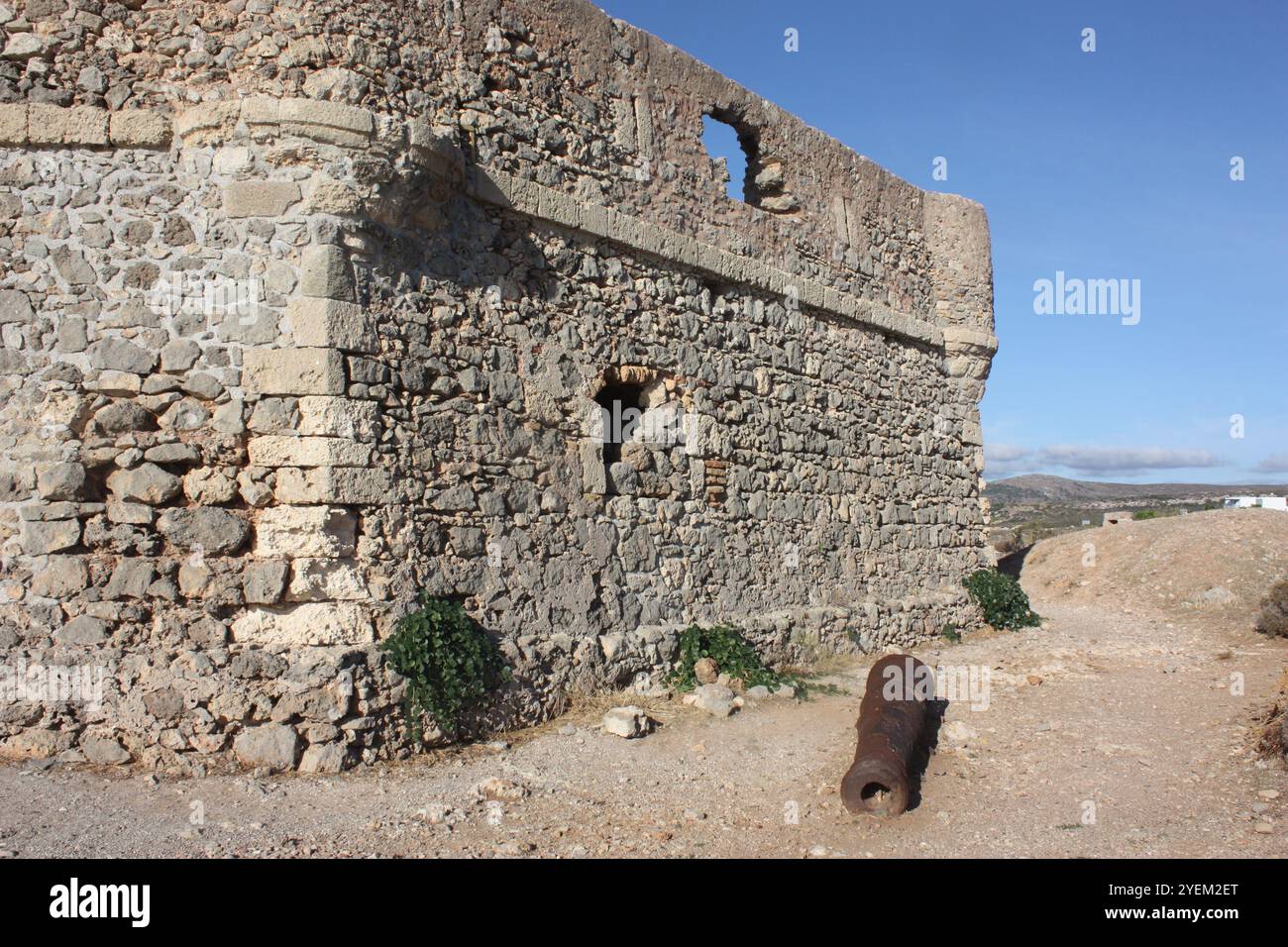 The Venetian fort at Avlemonas, Kythira, Greece Stock Photo - Alamy