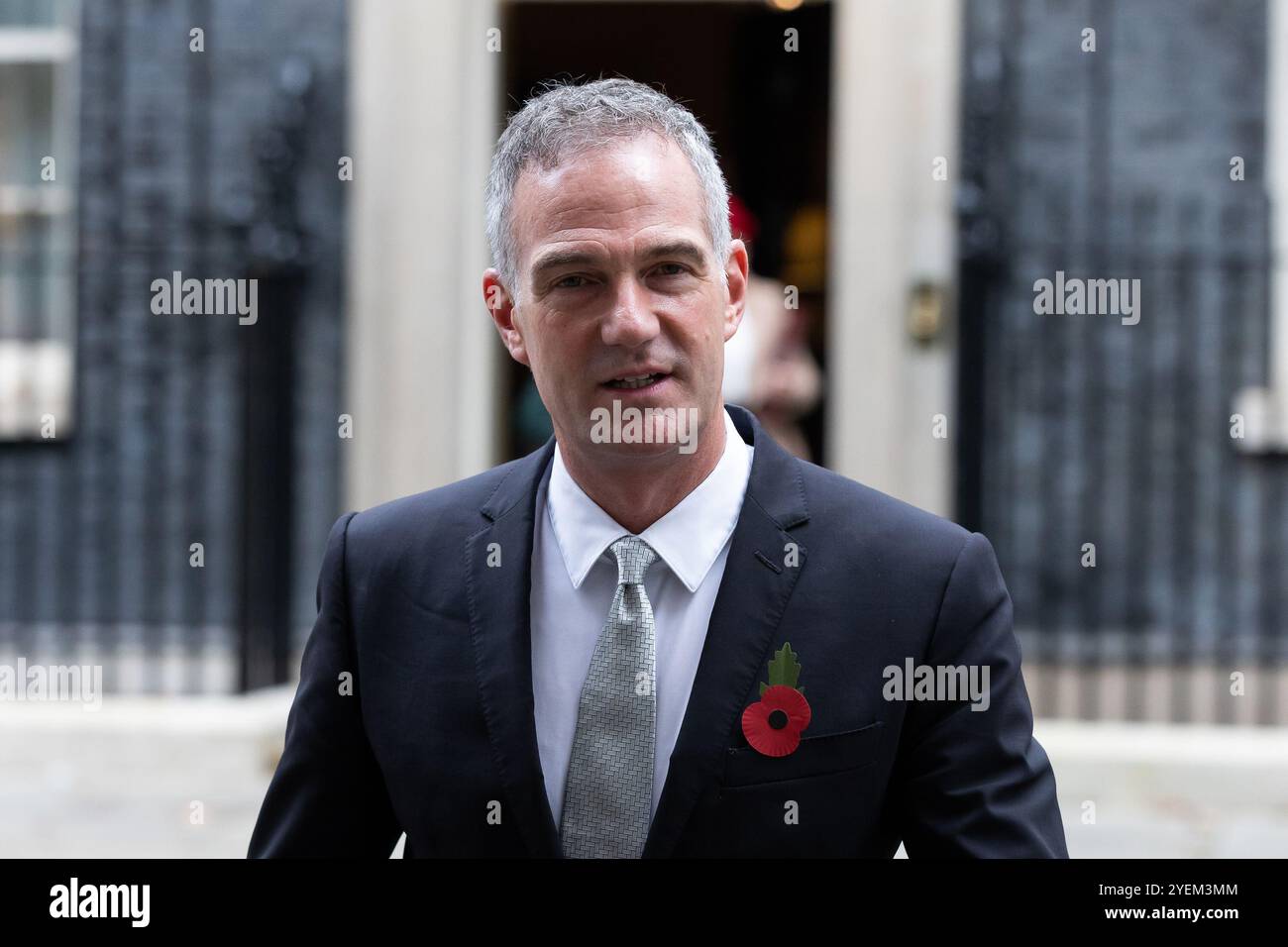 Peter Kyle leaves a pre budget cabinet meeting in Downing Street ...