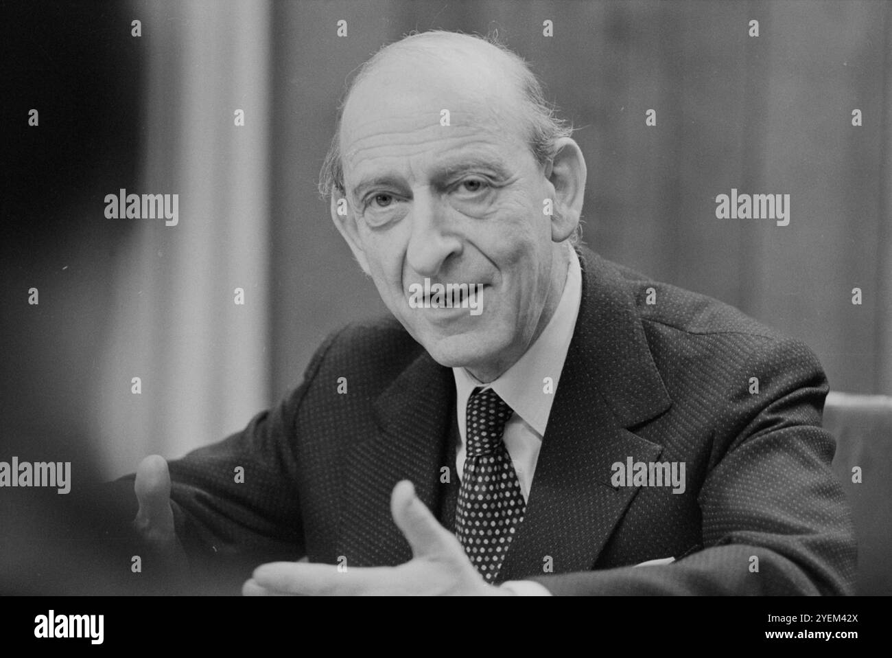 Professor Raymond Aron, leading French analyst. 9 April 1974 Raymond ...