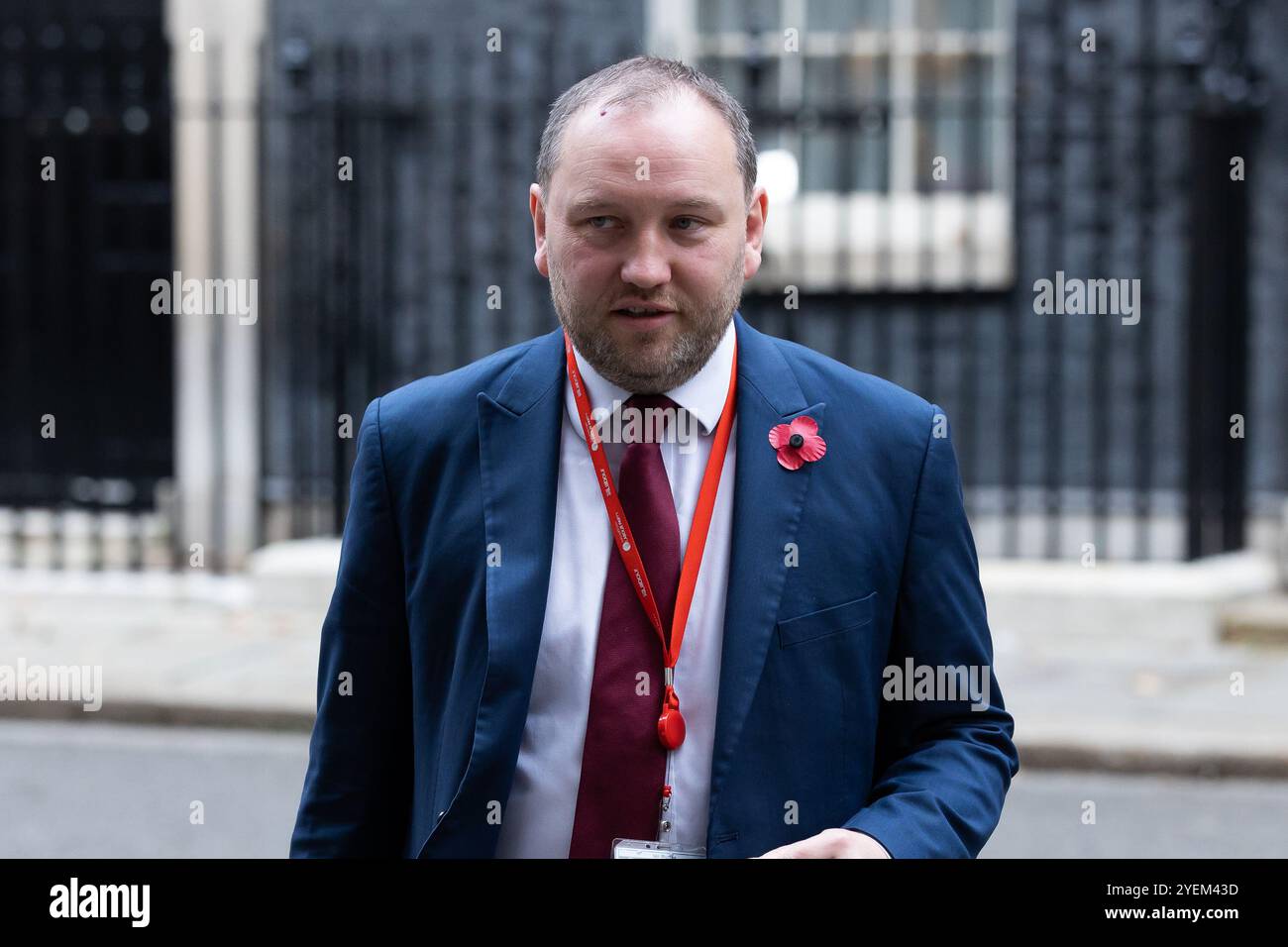 Ian Murray leaves a pre budget cabinet meeting in Downing Street ...
