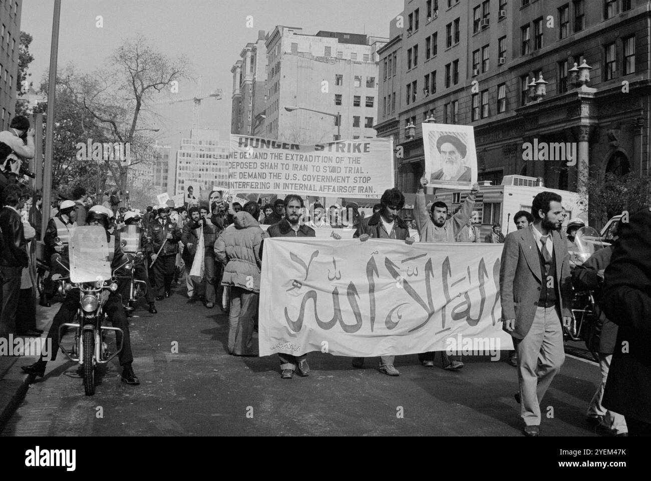 Anti shah of iran demonstration hi-res stock photography and images - Alamy