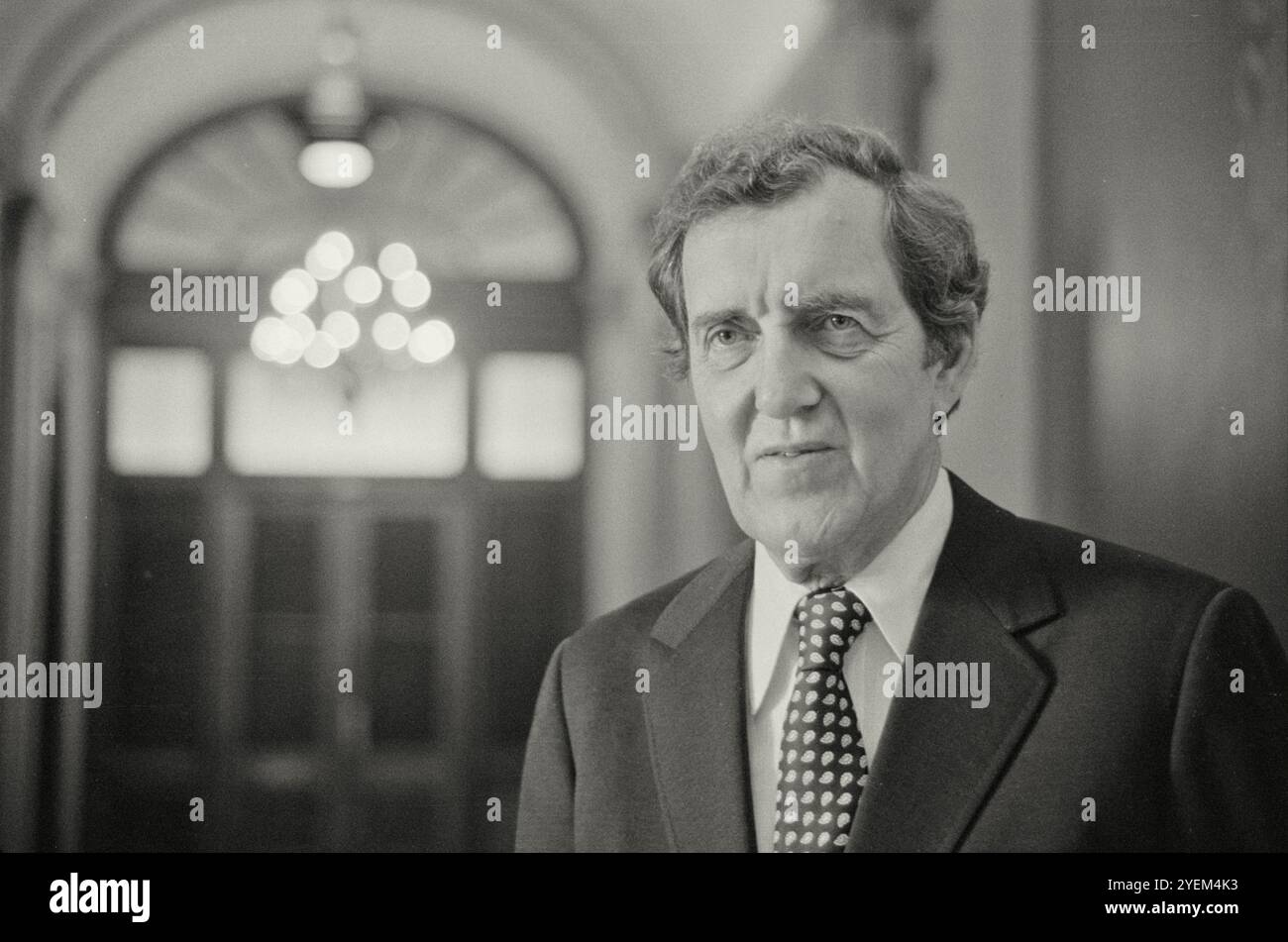 Senator Edmund Muskie in the U.S. Capitol, Washington, D.C., USA. 28 ...