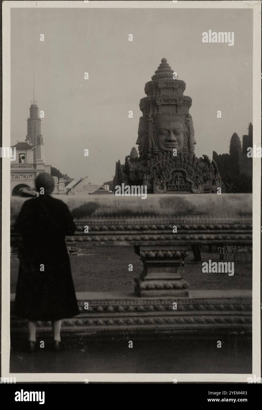 Colonial exhibition in Paris. 1931 Paris Colonial Exposition. France ...