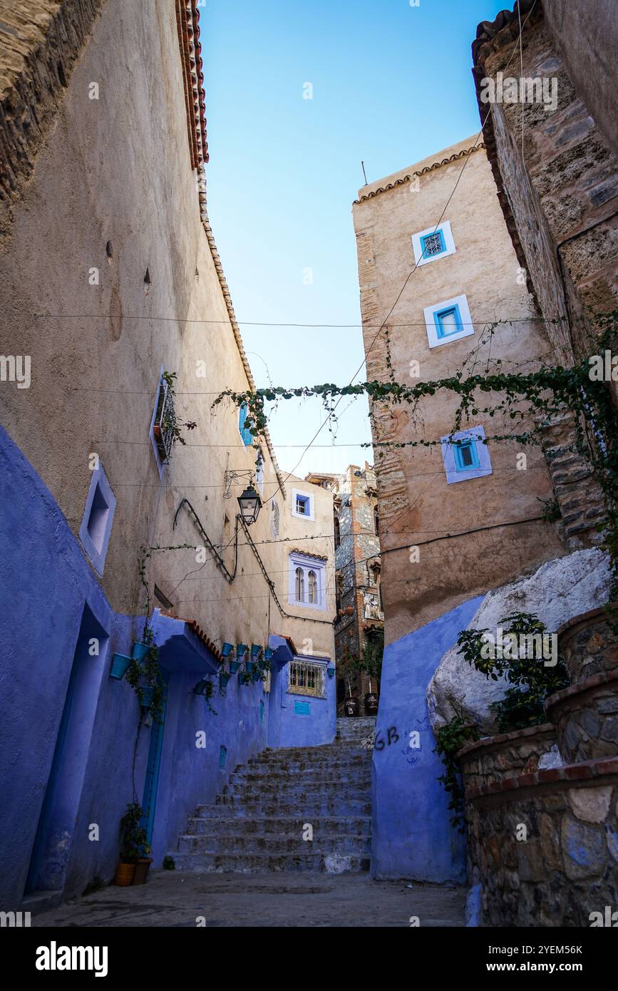 The Blue Town Stock Photo - Alamy