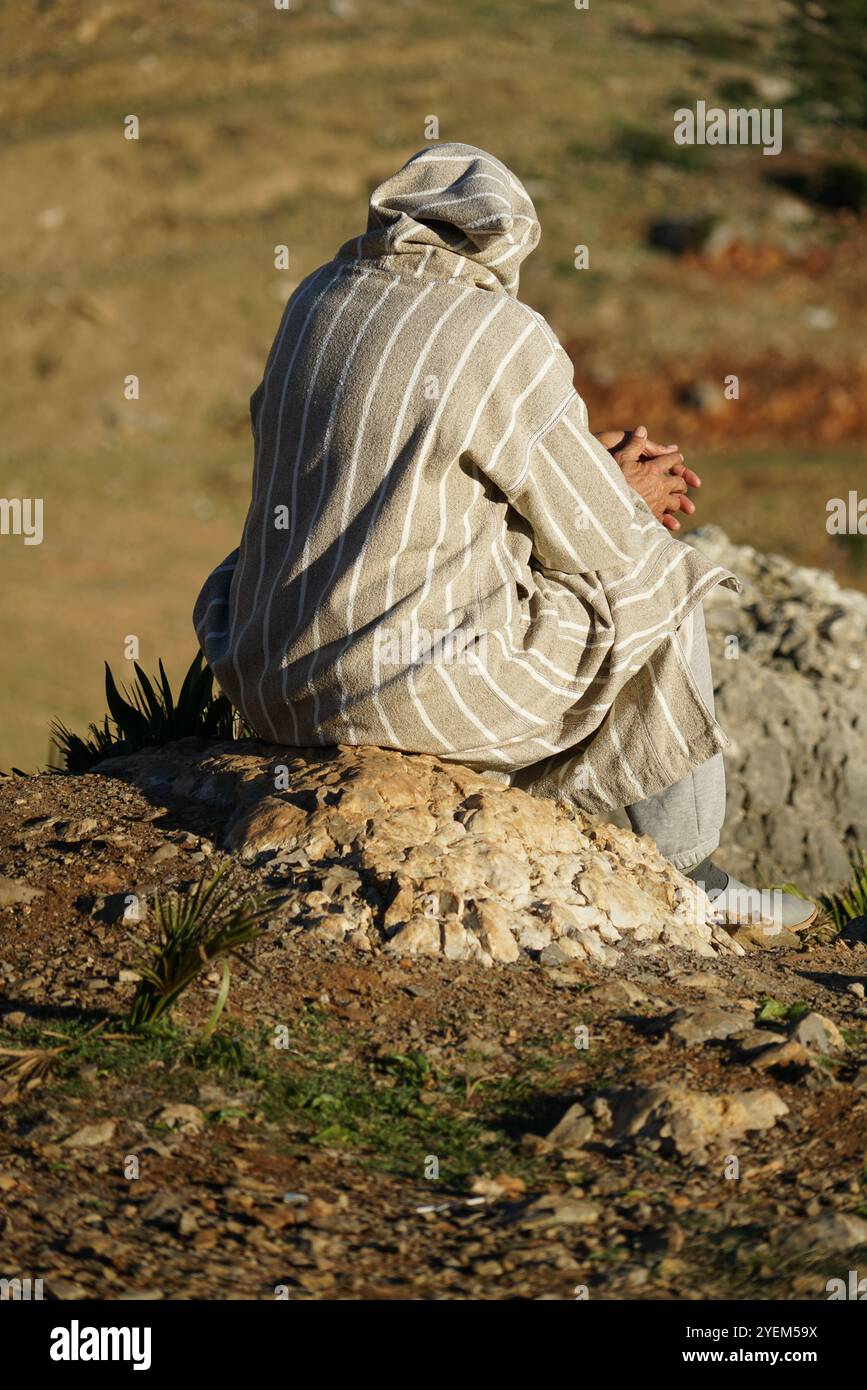 The Blue Town Stock Photo - Alamy