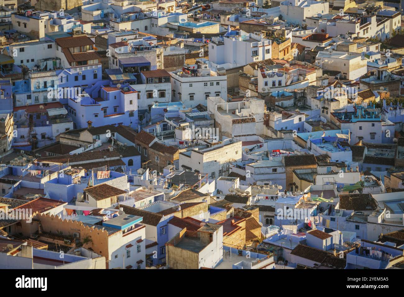 The Blue Town Stock Photo - Alamy