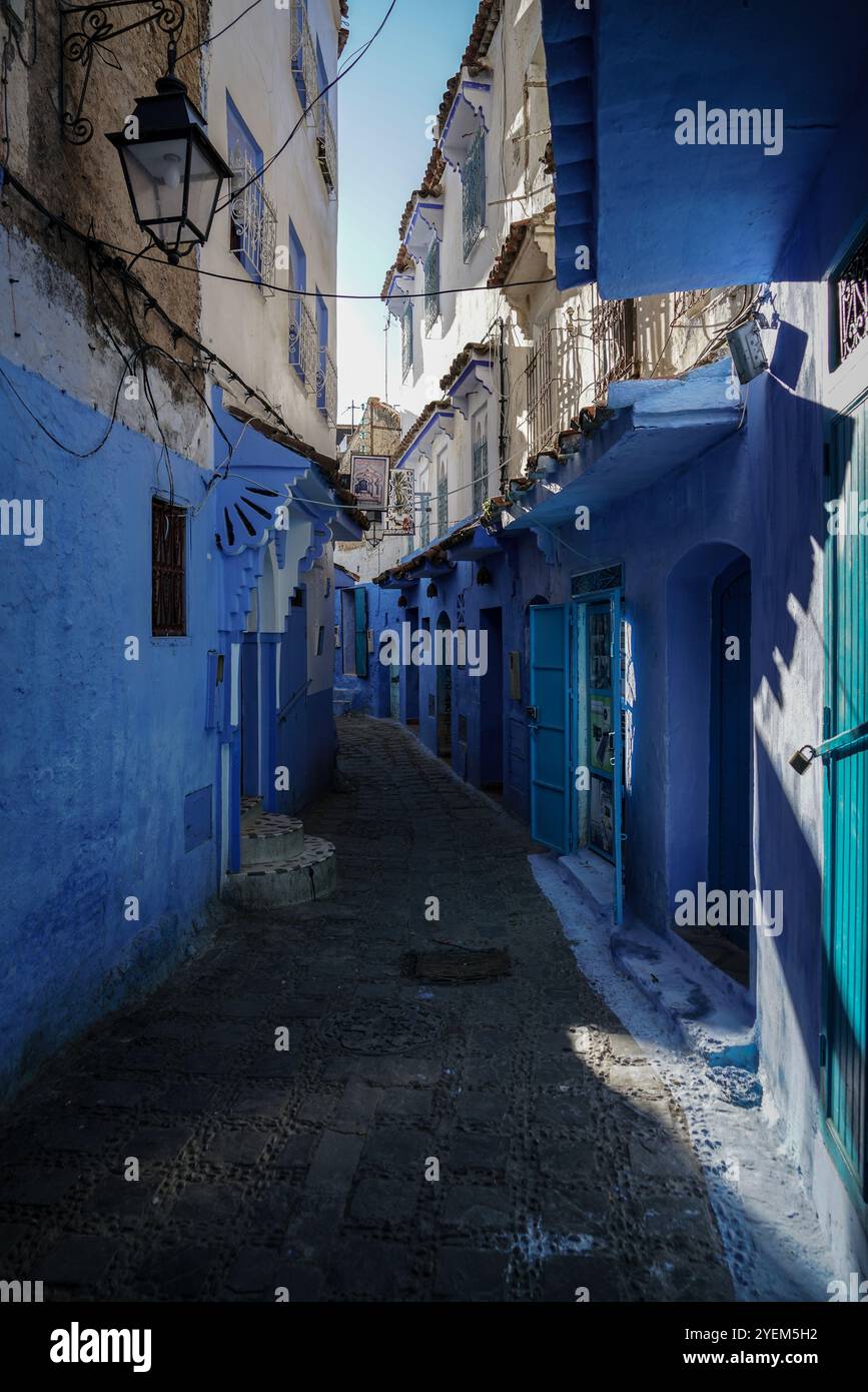 The Blue Town Stock Photo - Alamy