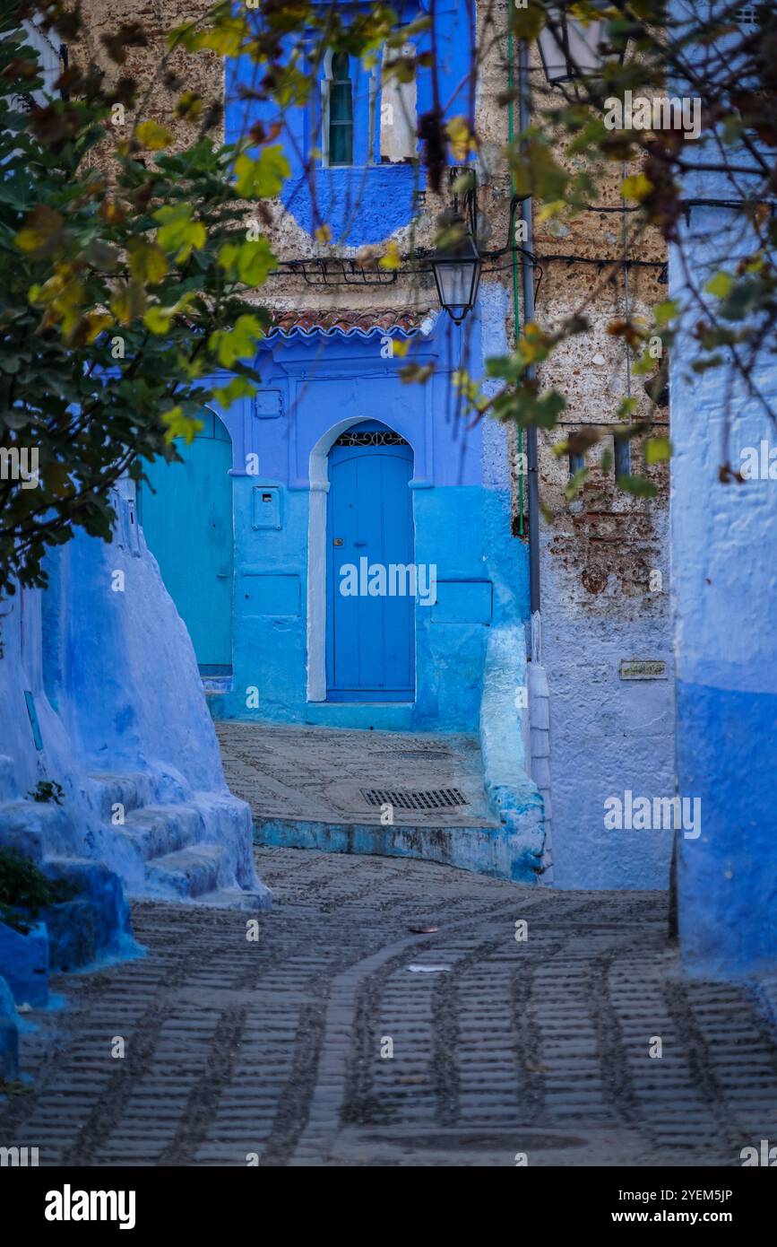 The Blue Town Stock Photo - Alamy
