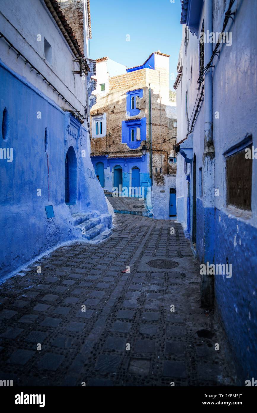 The Blue Town Stock Photo - Alamy