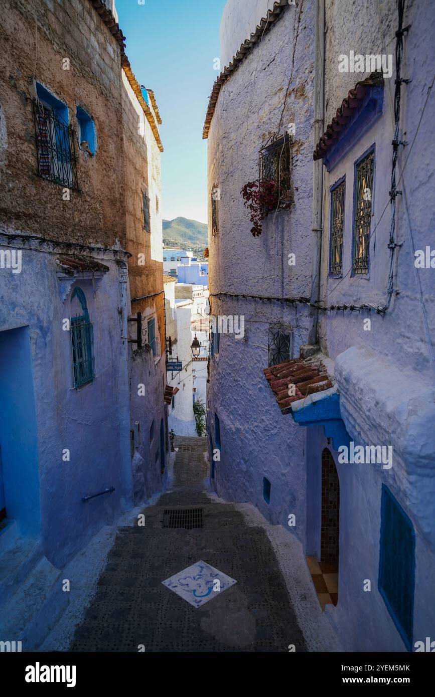The Blue Town Stock Photo - Alamy