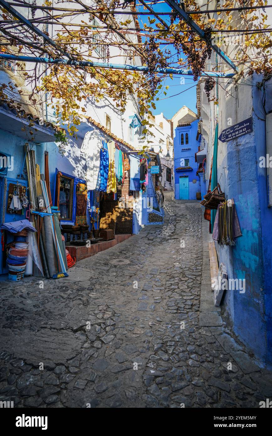 The Blue Town Stock Photo - Alamy