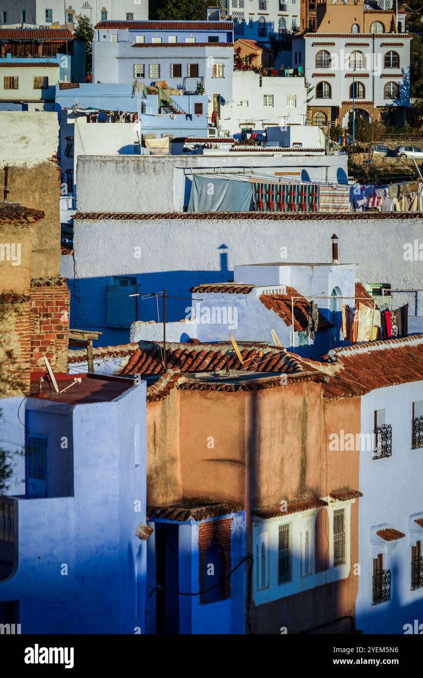 The Blue Town Stock Photo - Alamy