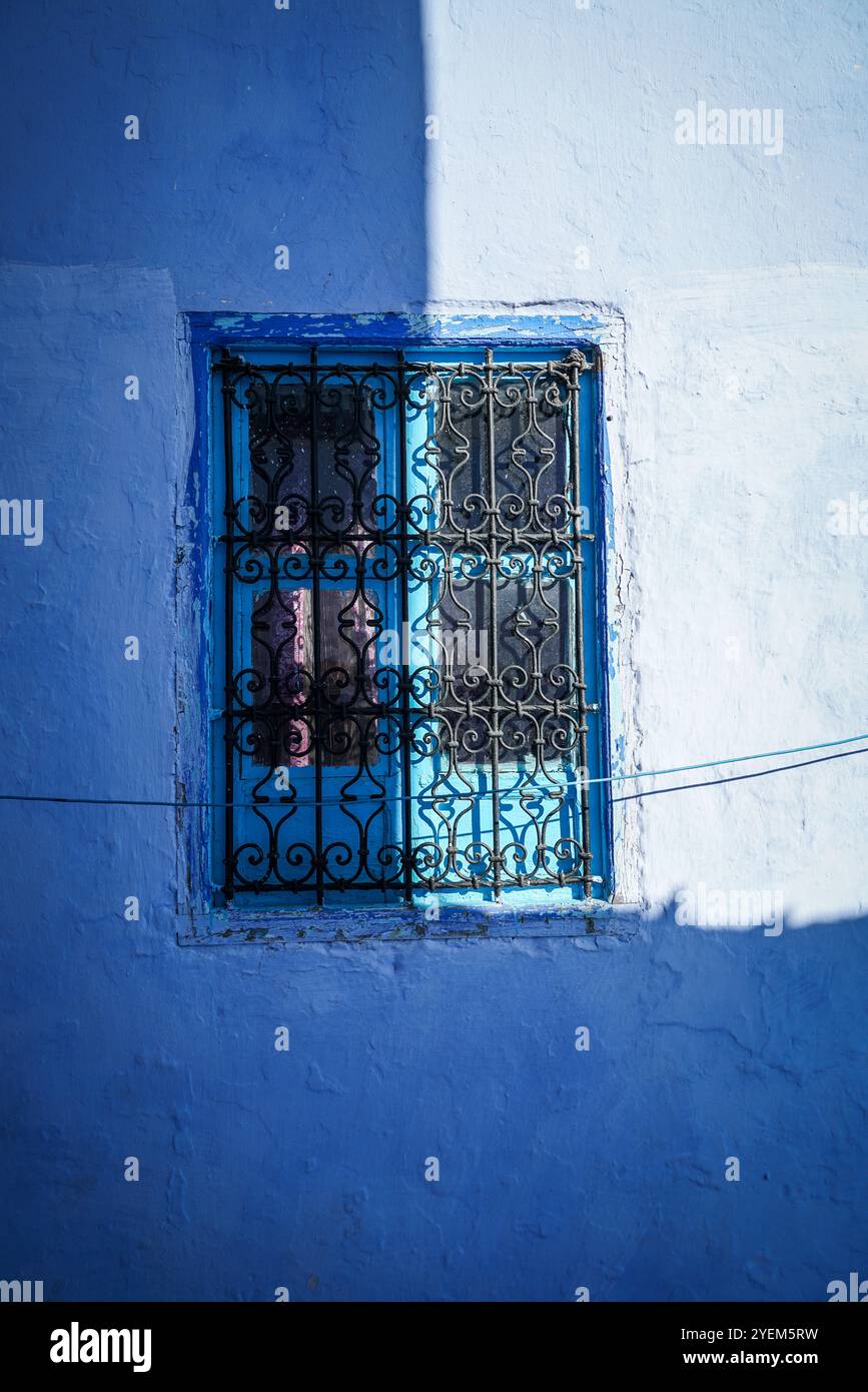 The Blue Town Stock Photo - Alamy