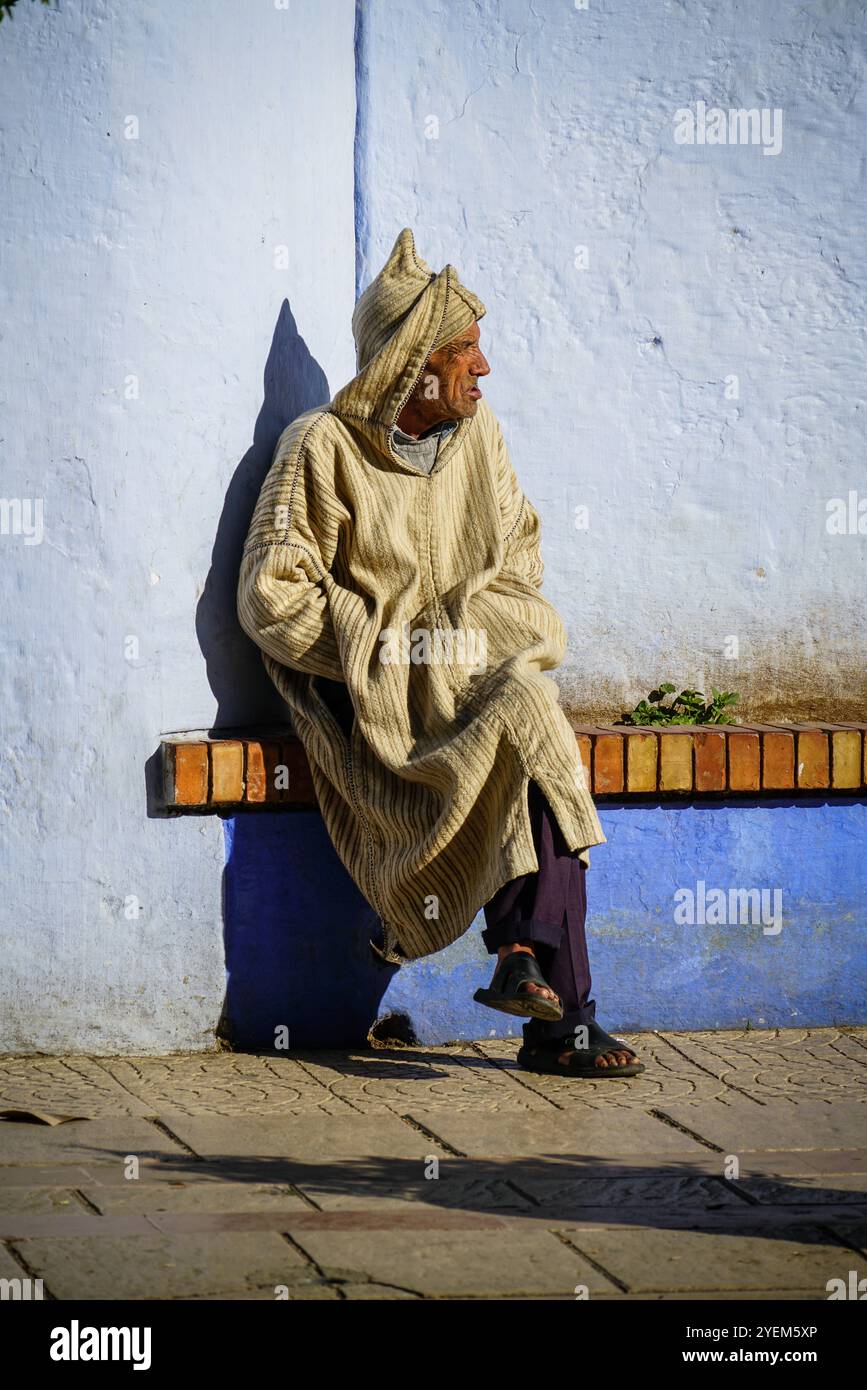 The Blue Town Stock Photo - Alamy