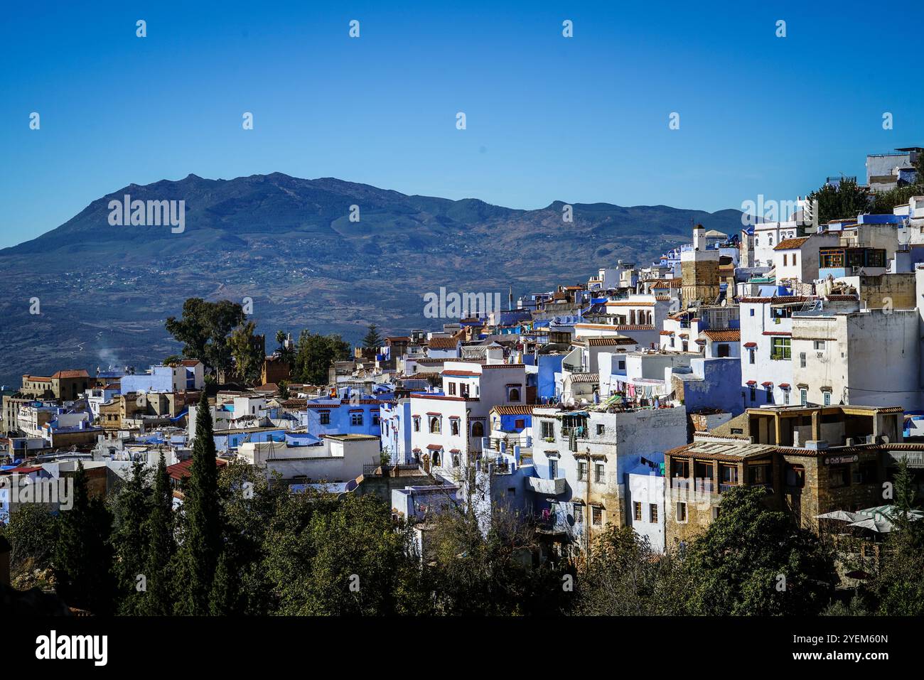 The Blue Town Stock Photo - Alamy