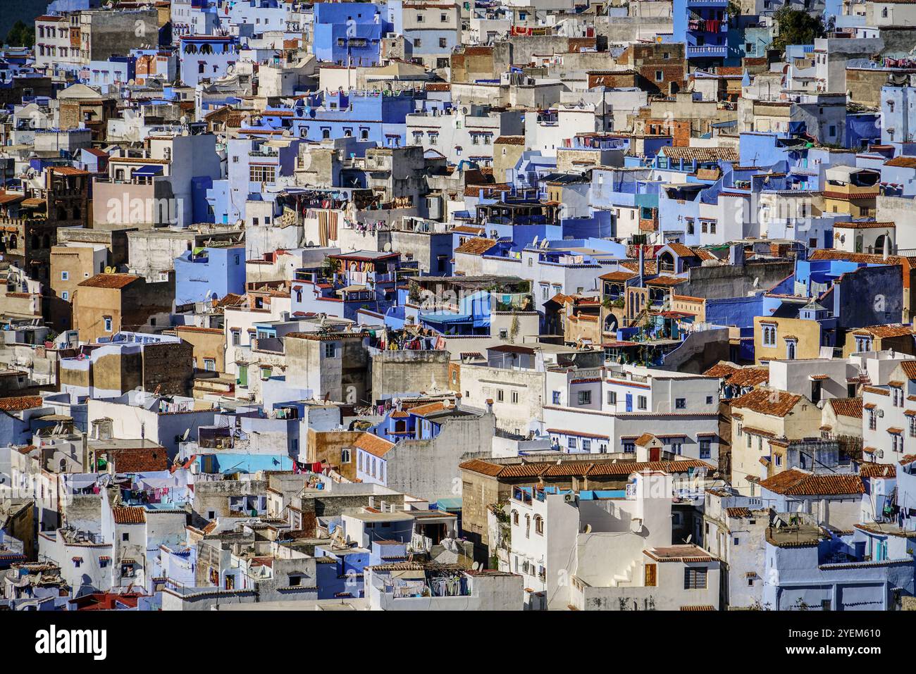 The Blue Town Stock Photo - Alamy