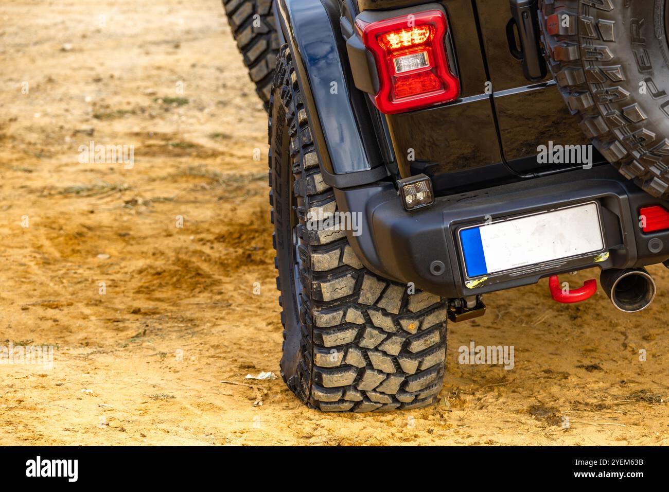 Off-road vehicles, driving in mud, overcoming off-road obstacles in a ...