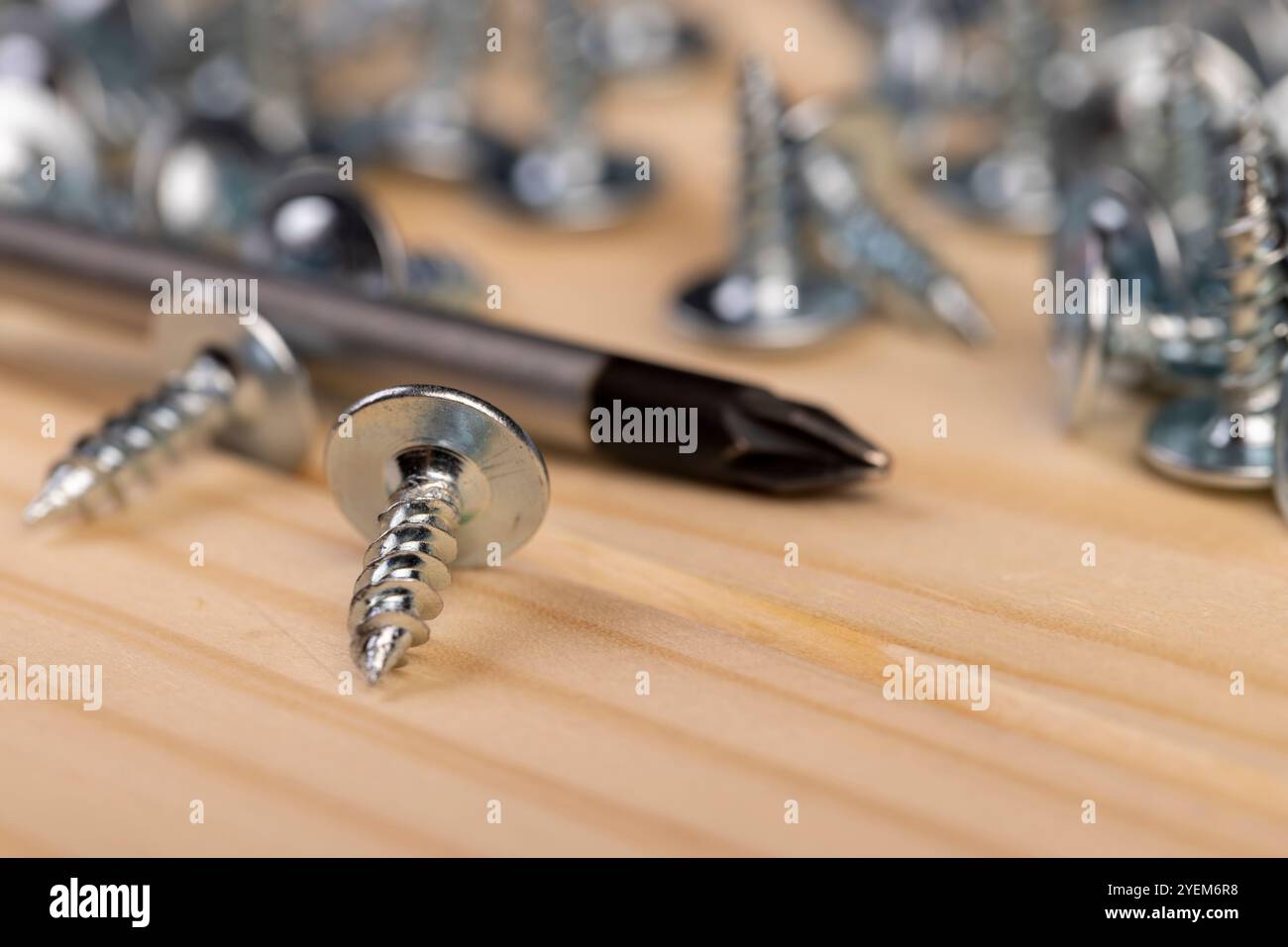 steel self tapping screws for fixing wooden object, galvanized self ...