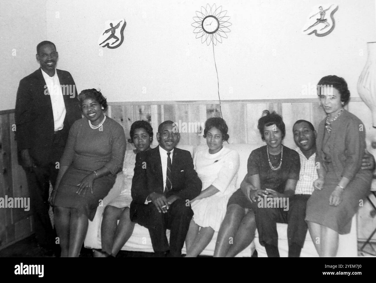 Together group vintage Black and White Stock Photos & Images - Alamy