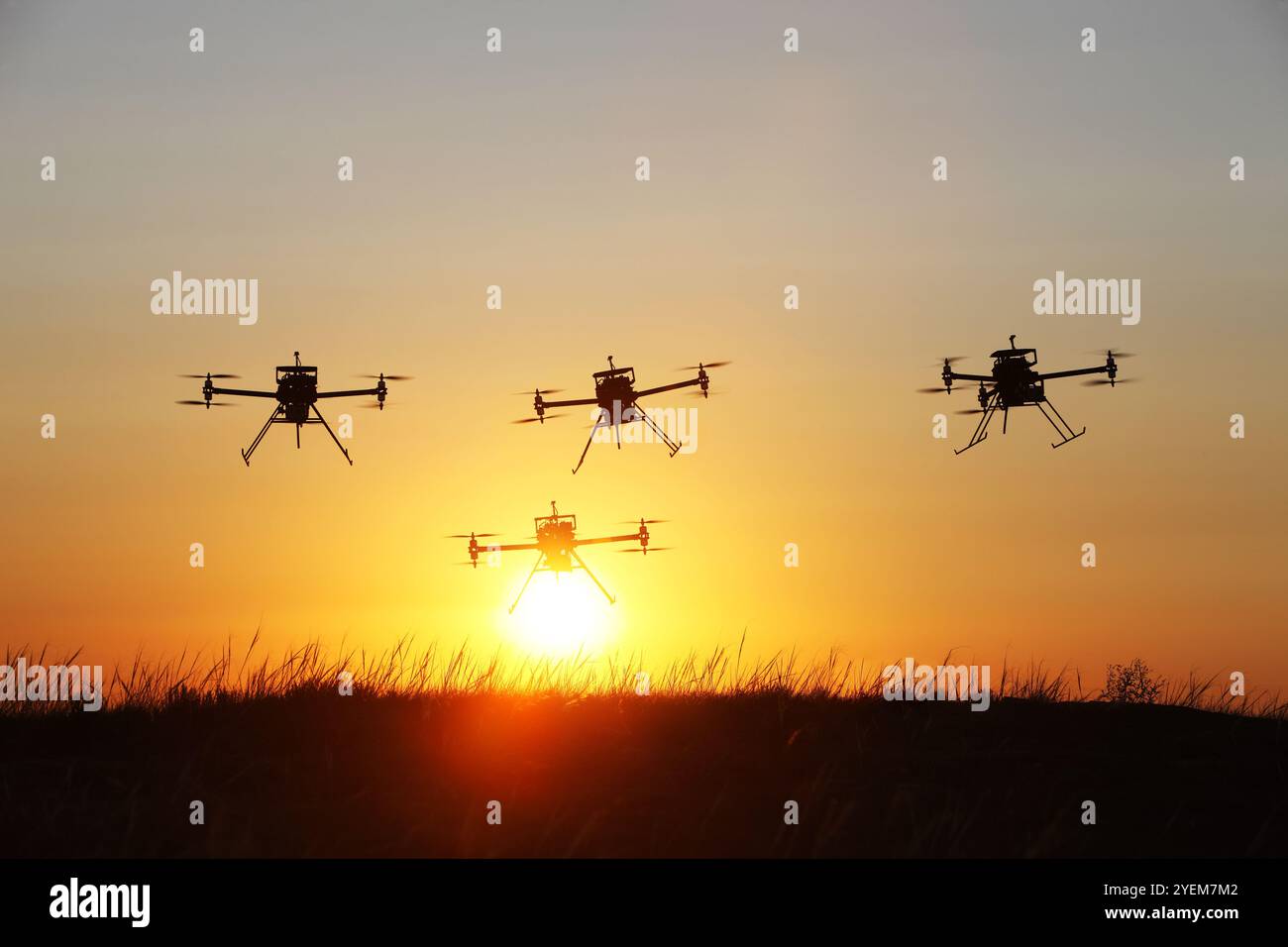 Machine swarming hi-res stock photography and images - Alamy