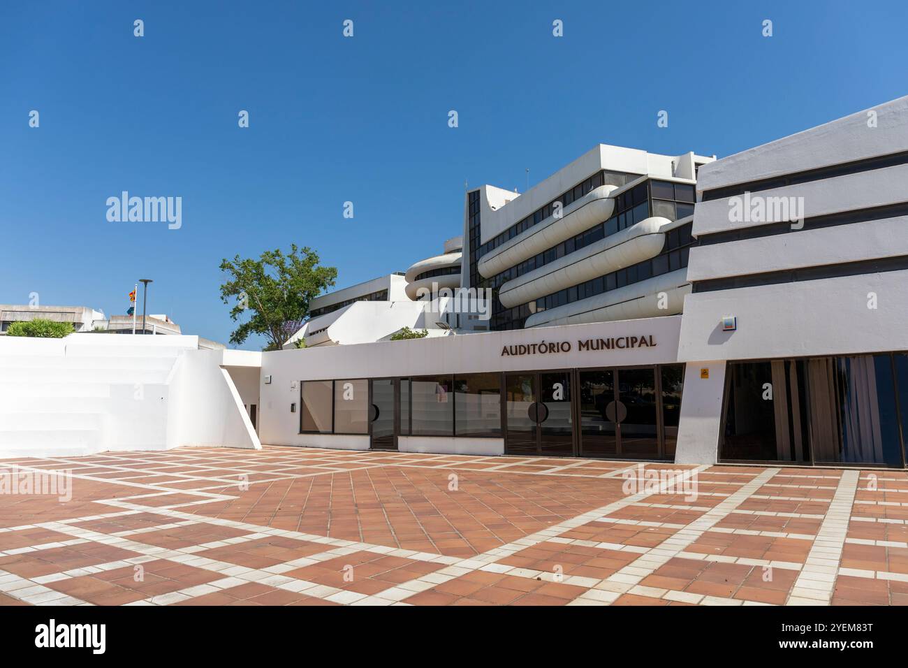 Portugal, Algarve Region, Albufeira, The Municipal Auditorium of Albufeira (Auditório Municipal ...