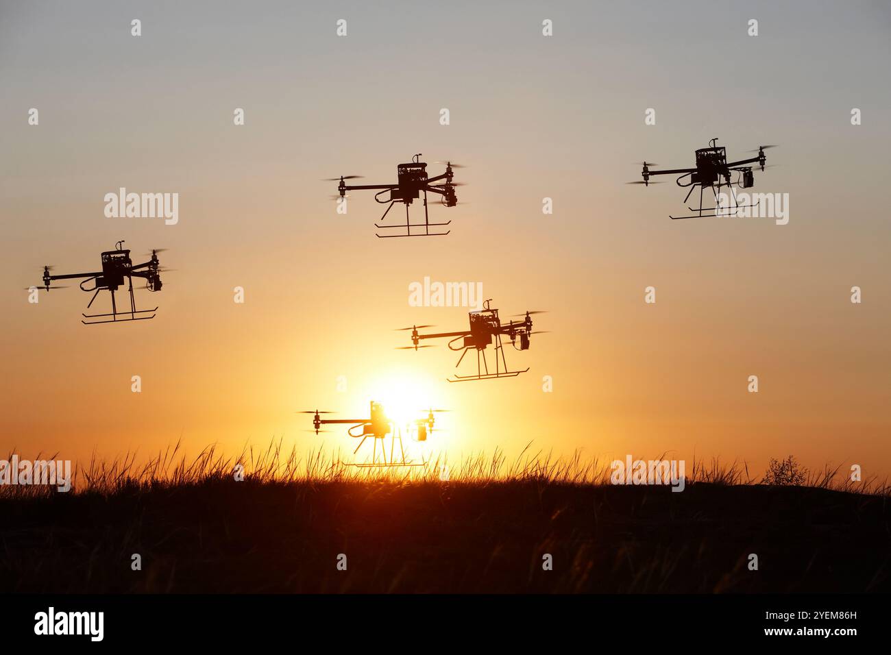 Machine swarming hi-res stock photography and images - Alamy