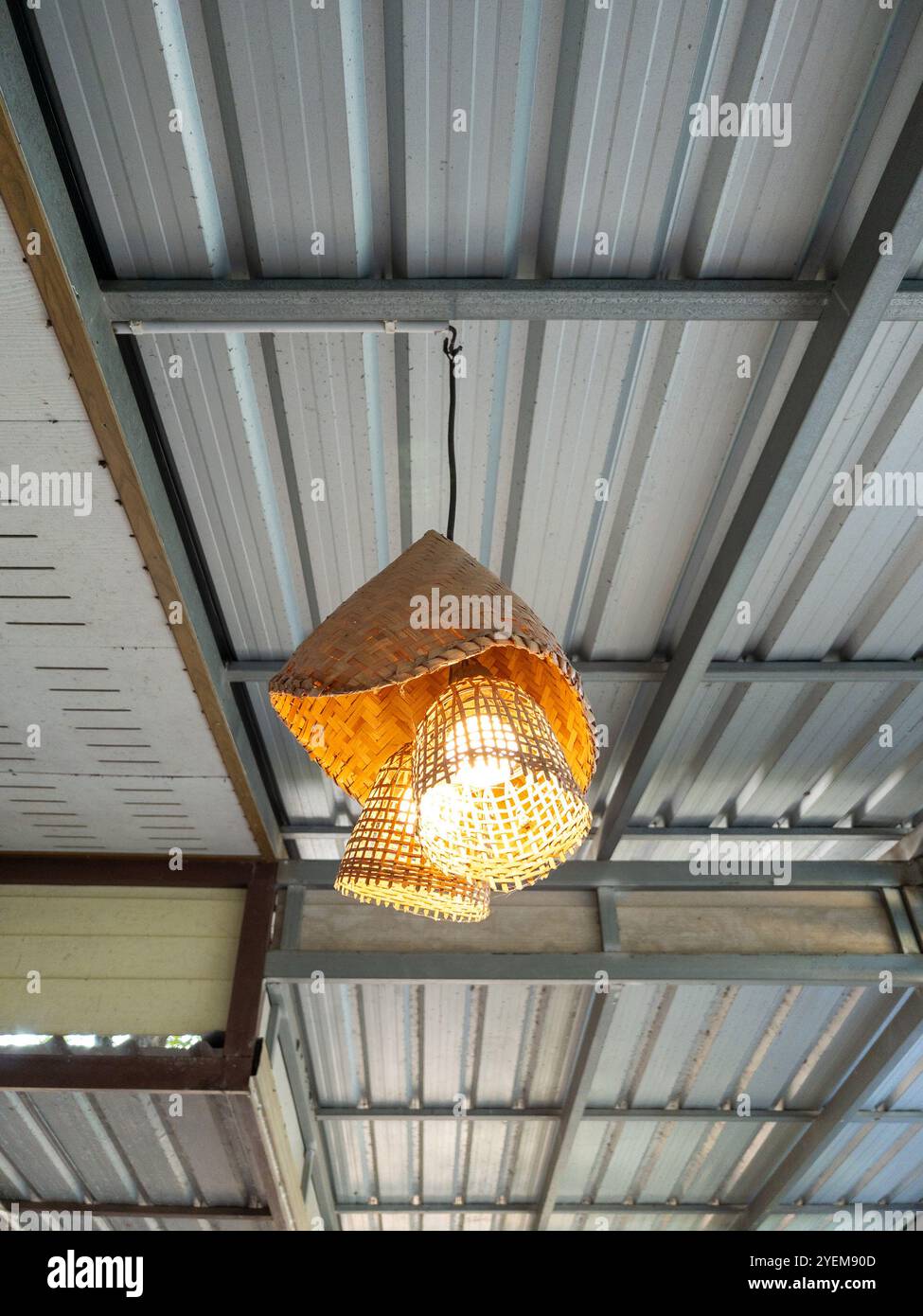 Ceiling wickerwork hi-res stock photography and images - Alamy