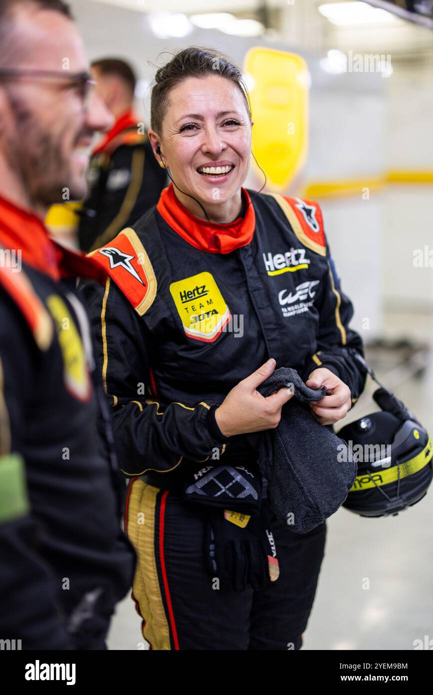 BAUQUEL Elise (fra), Chief Mechanic at Jota, portrait during the 2024 8 ...