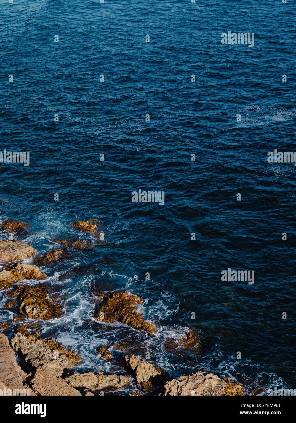 Stunning coastal cliffs and waves along Australia’s Great Ocean Road in ...