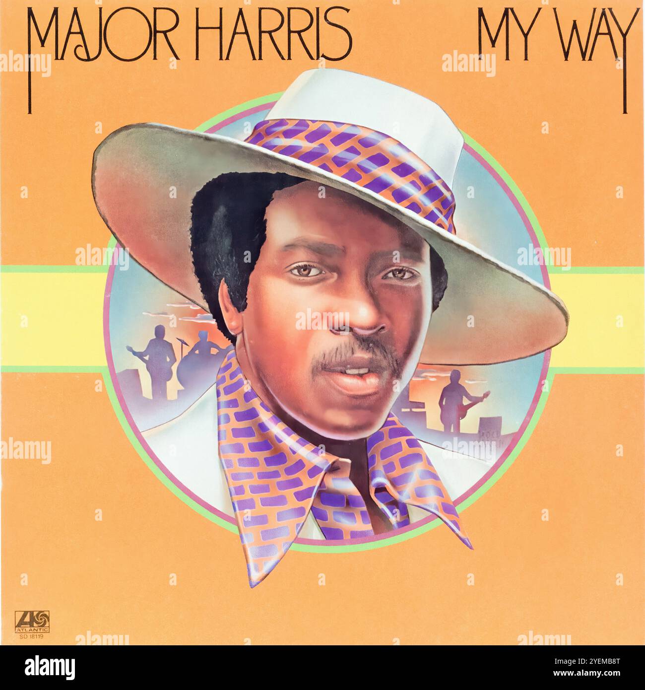 My Way MAJOR HARRIS - Original Vinyl Cover Stock Photo - Alamy
