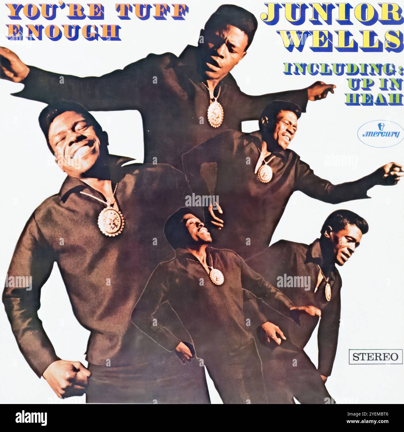 Junior Wells - You're Tuff Enough 1968 - Original Vinyl Cover Stock Photo - Alamy