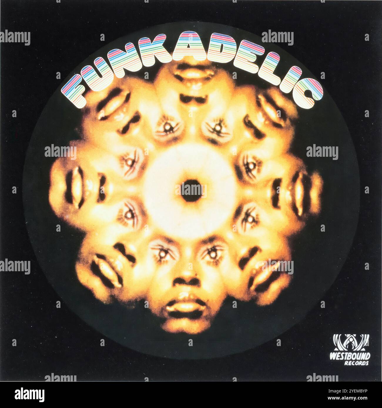 Funkadelic 1970 - Original Vinyl Cover Stock Photo - Alamy
